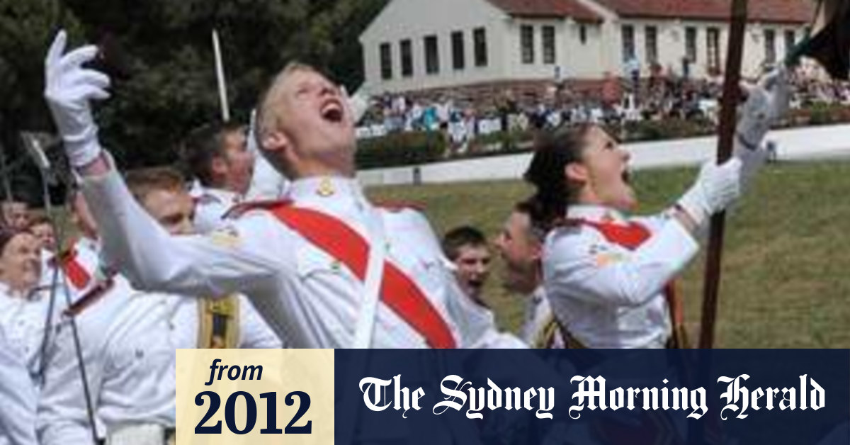 Graduation parade at RMC Duntroon class of 2012