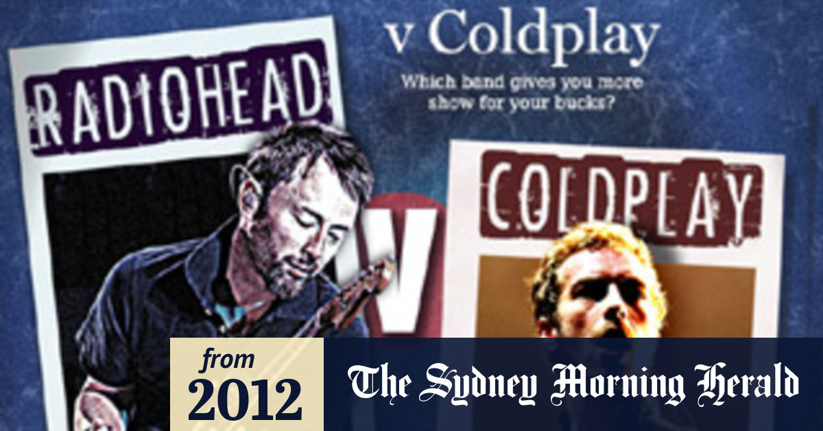Coldplay v Radiohead