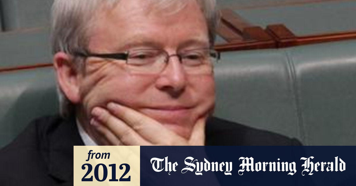 He's not the Messiah, he's a Ruddy mess