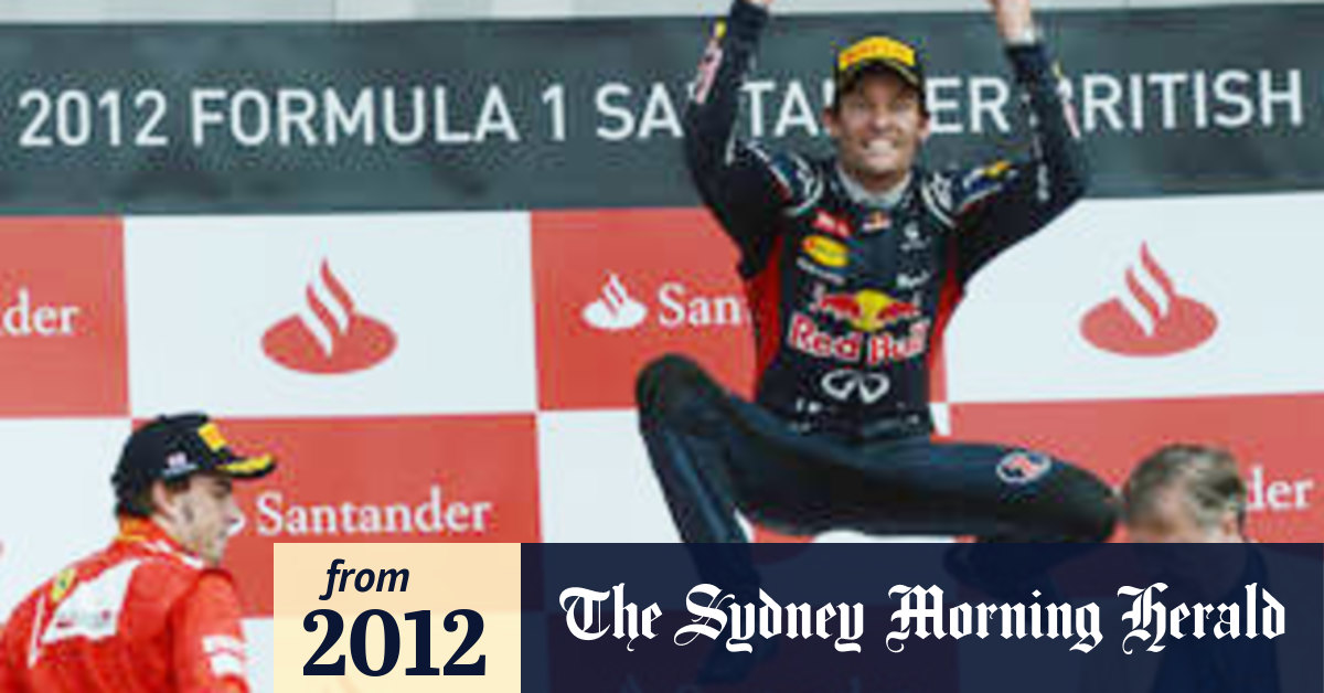 Mark Webber wins British Grand Prix