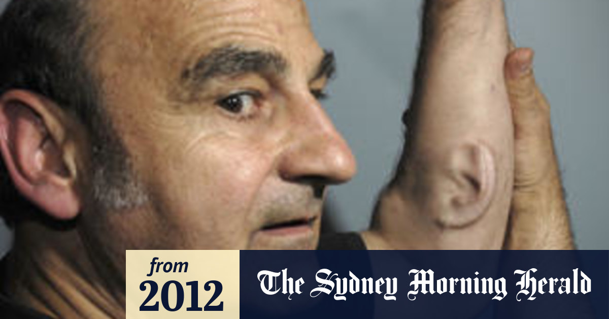 Performance artist Stelarc