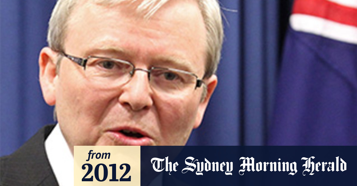 3. Kevin Rudd