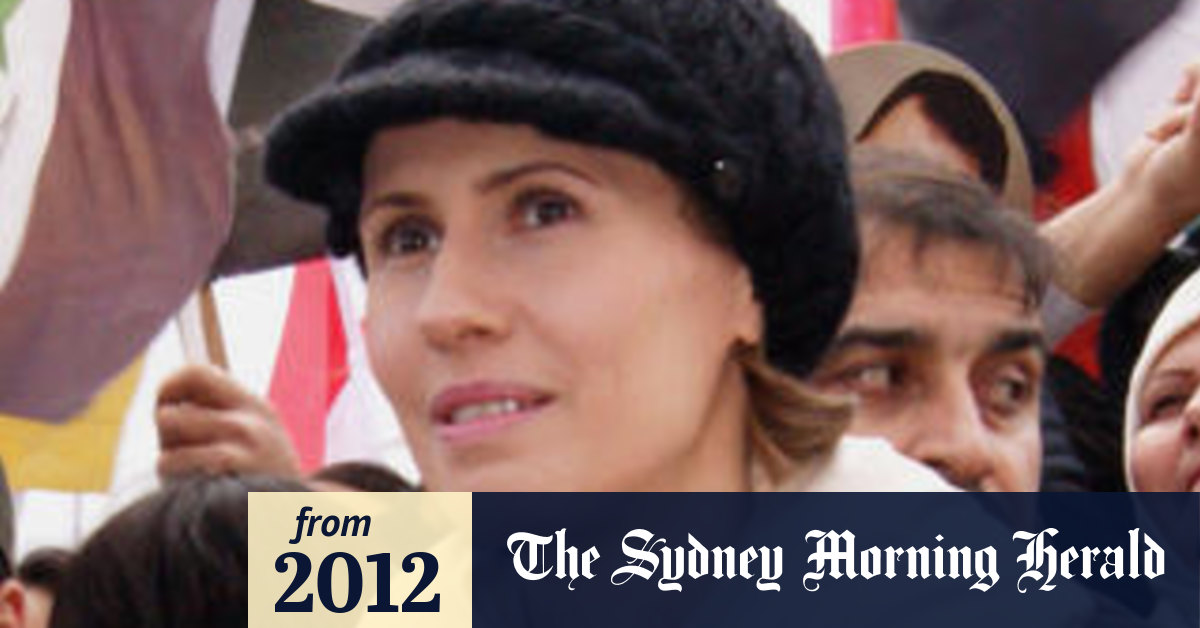 First lady breaks silence to support President Assad