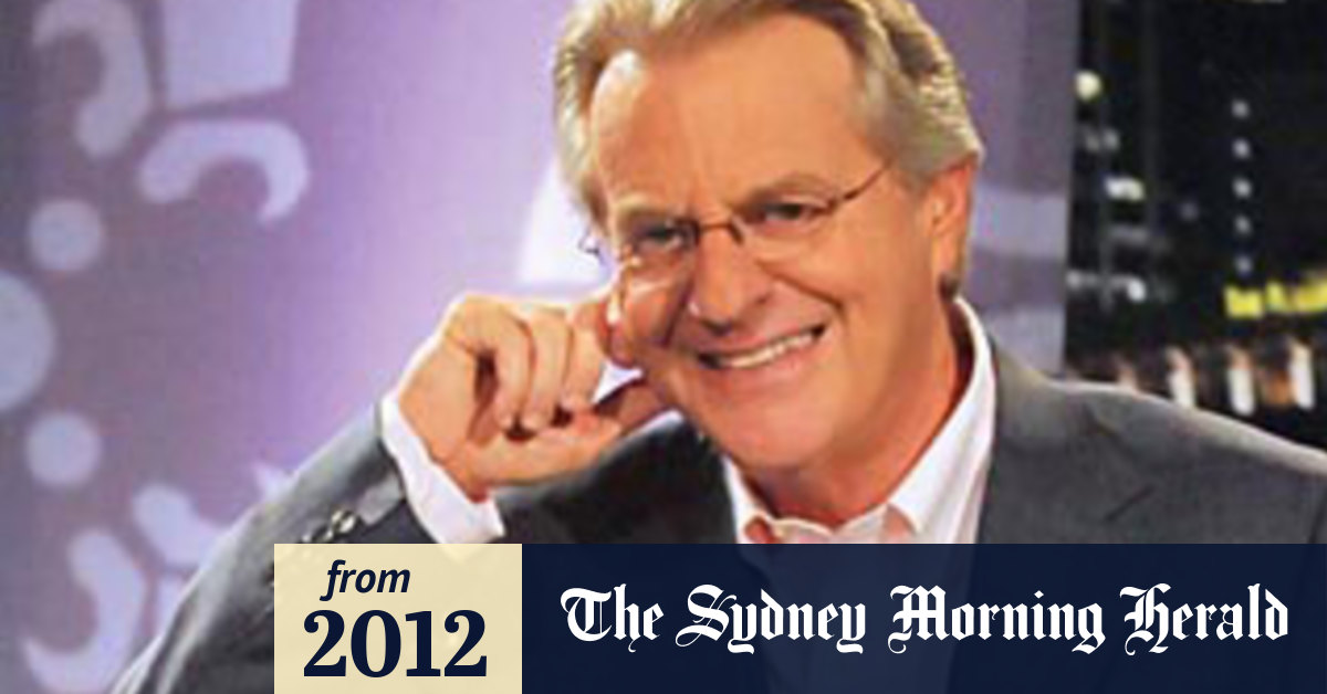 Baggage with Jerry Springer, Monday, April 9