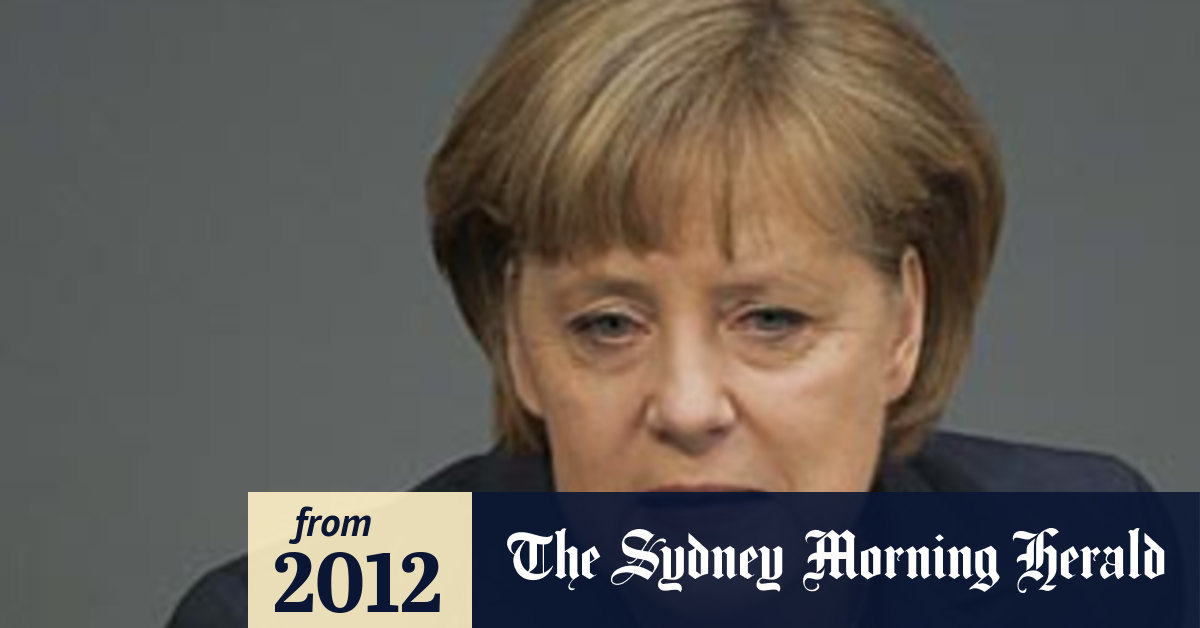 Angry Merkel urges more European effort on crisis