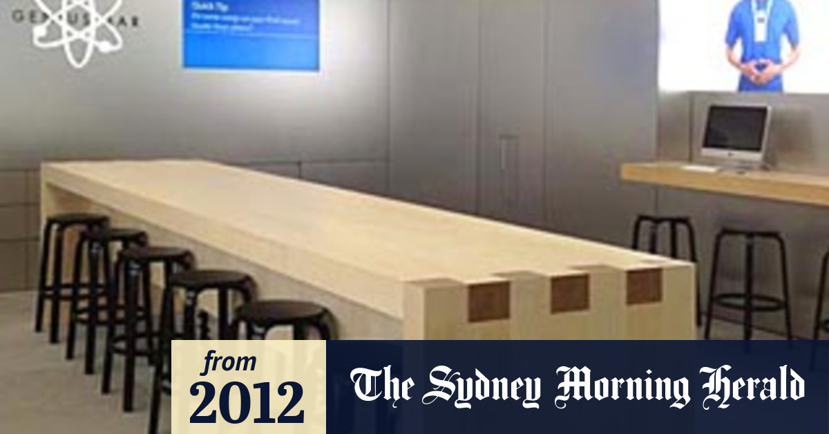 Apple may be testing out a new Genius Bar layout