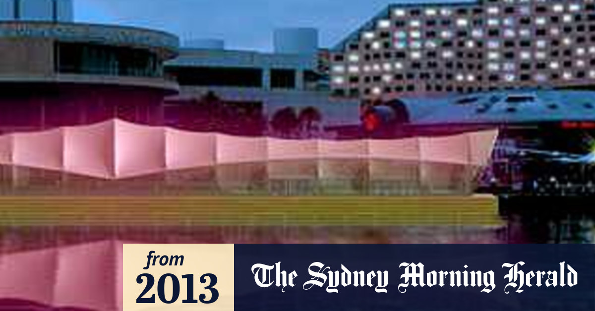 Darling Harbour floating pavilion to serve as entertainment venue