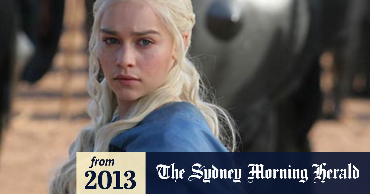 Stop stealing Game of Thrones, says US ambassador to Australians