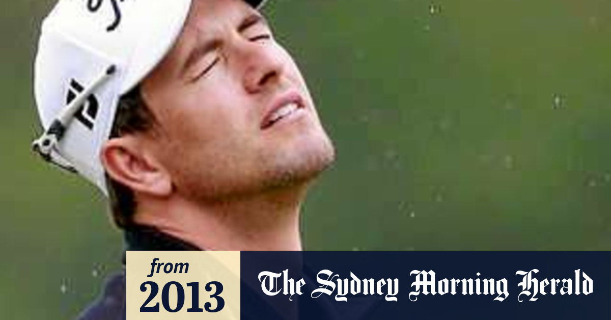 Sick Adam Scott sinks at Tour Championship