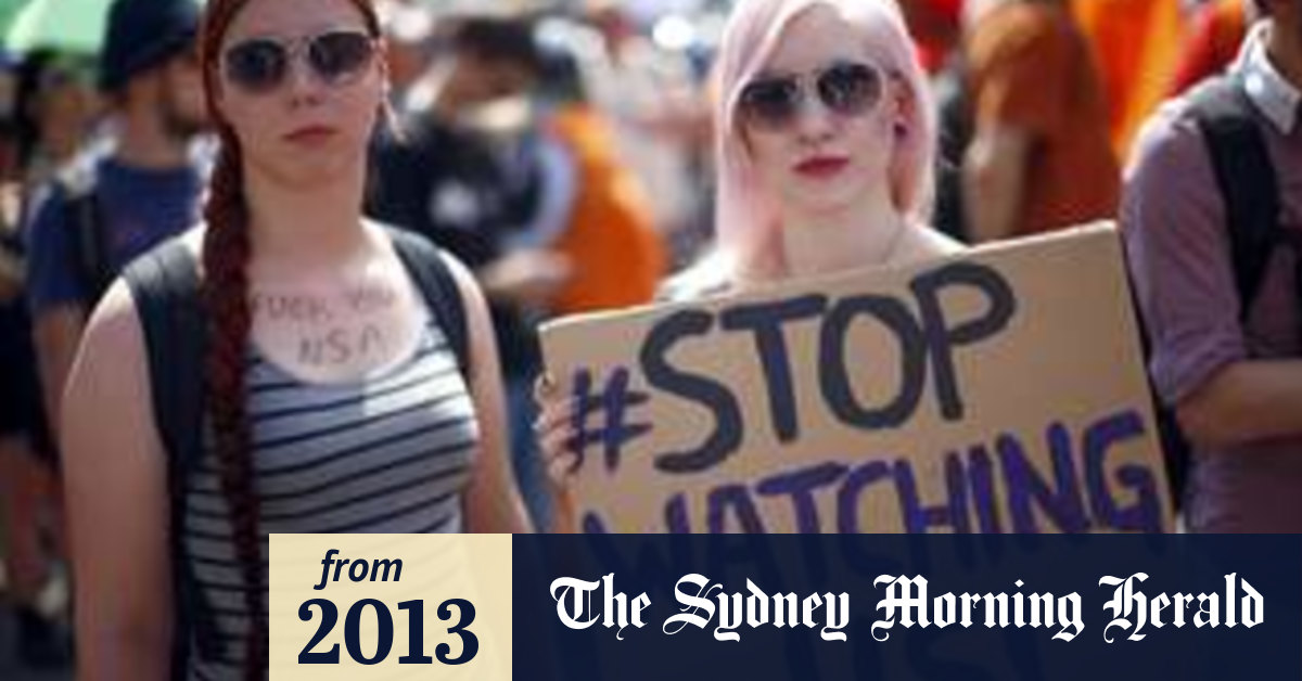 Protesters in Germany rally against US spying