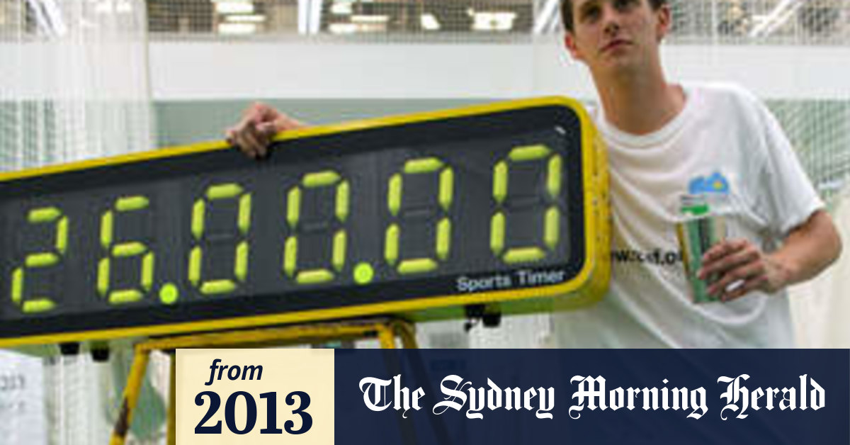 Alby Shale's marathon batting effort breaks world record at The Oval