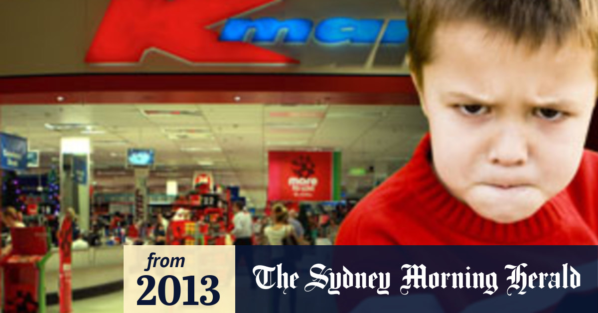 I lost my kid in Kmart