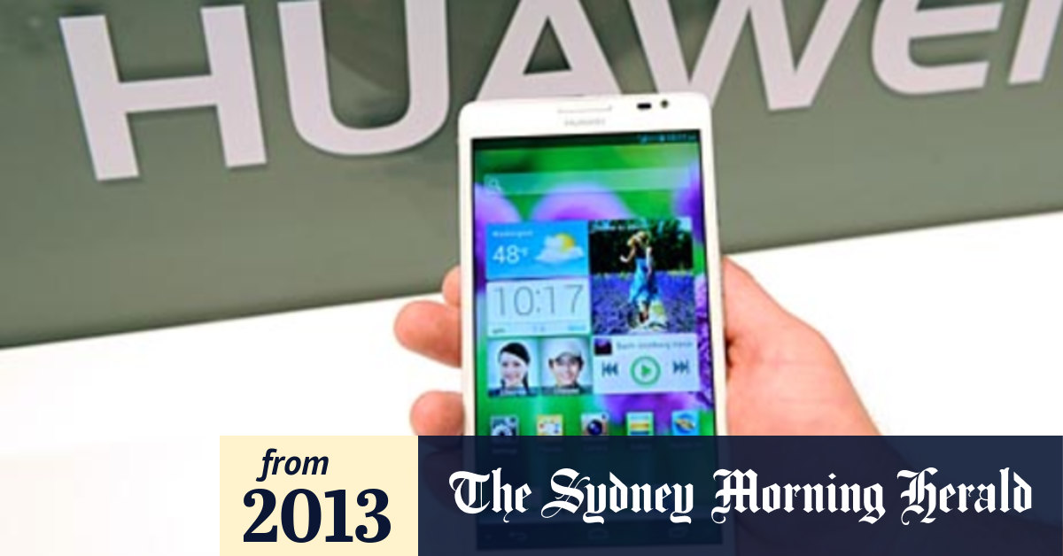 Huawei challenges Samsung, Apple with big-screen phones