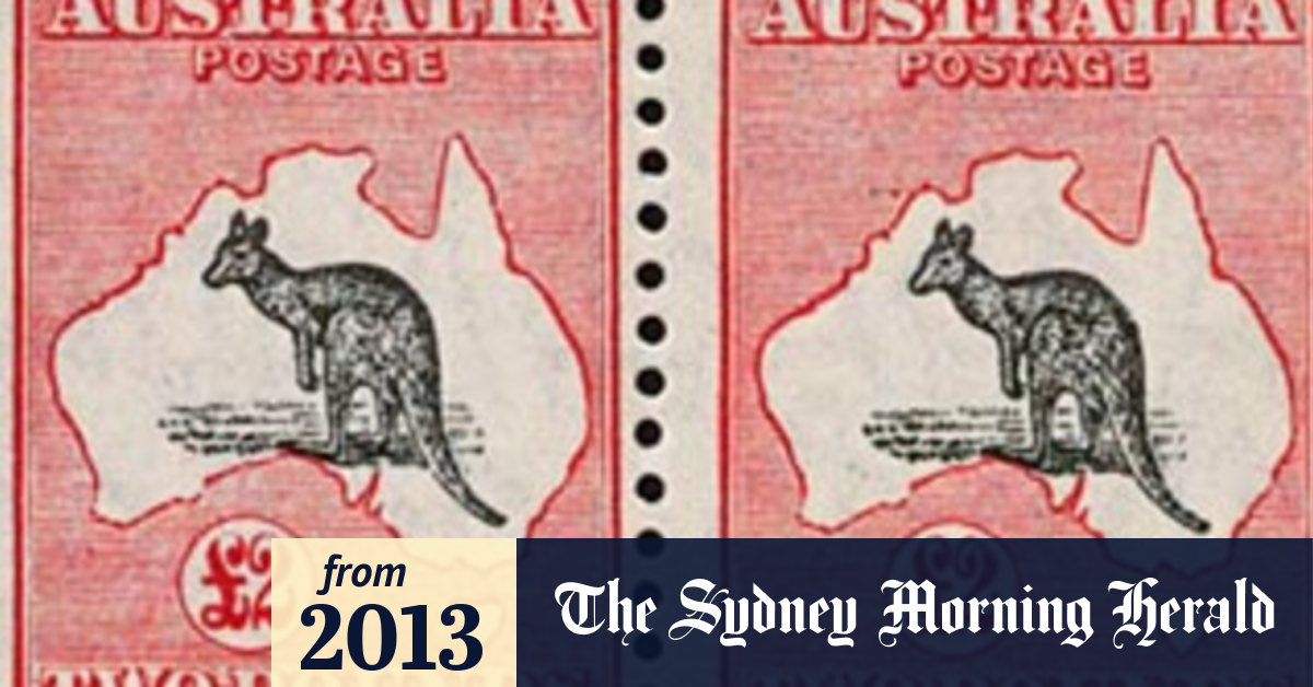 Red-hot 'roo stamps