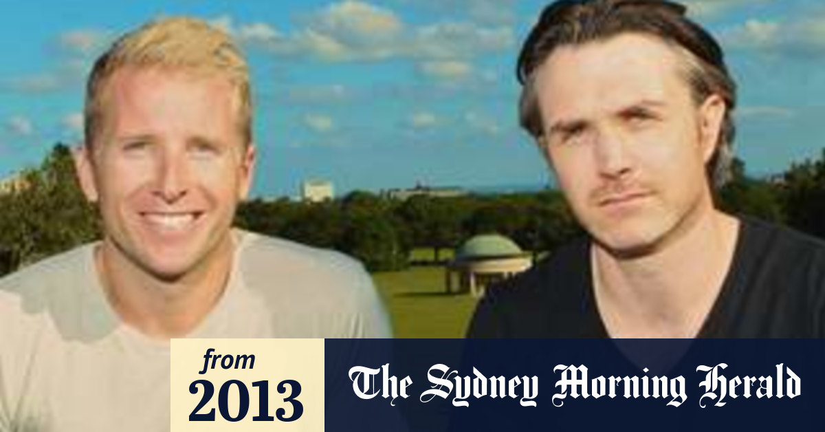 Two of us: Hamish Macdonald and Ben Emery