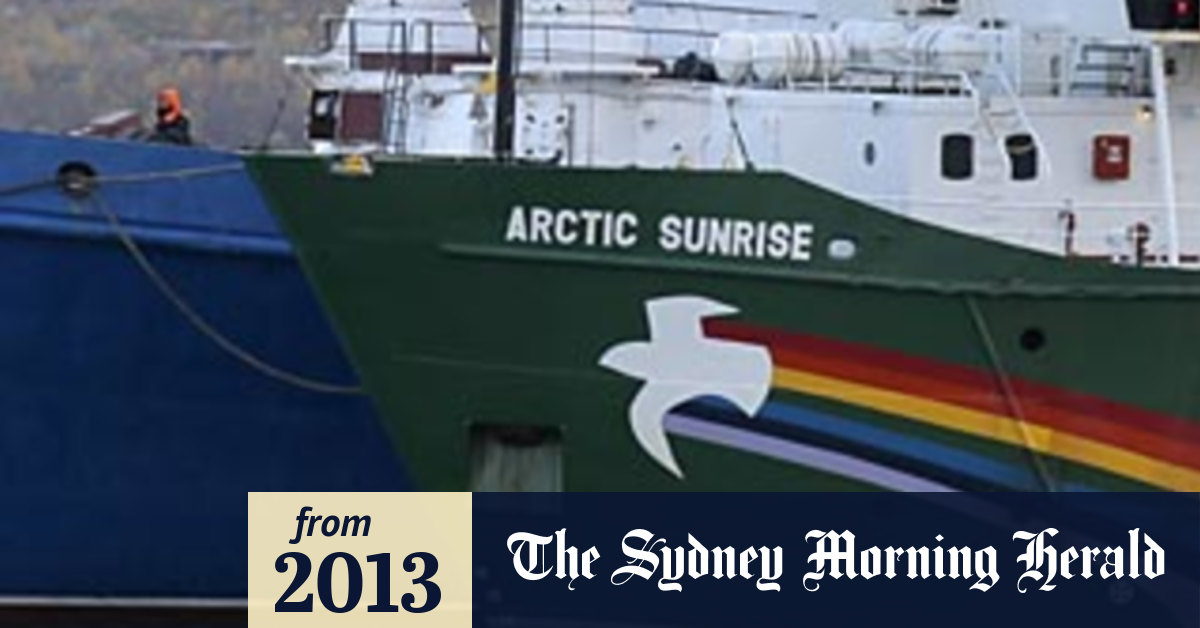 Russia to charge Greenpeace activists with piracy over Arctic oilrig action