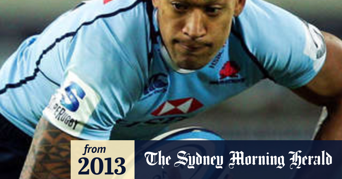 Izzy in rugby's golden grip