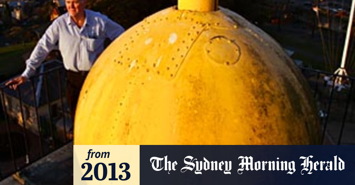 Historic time ball clocks up an impressive record