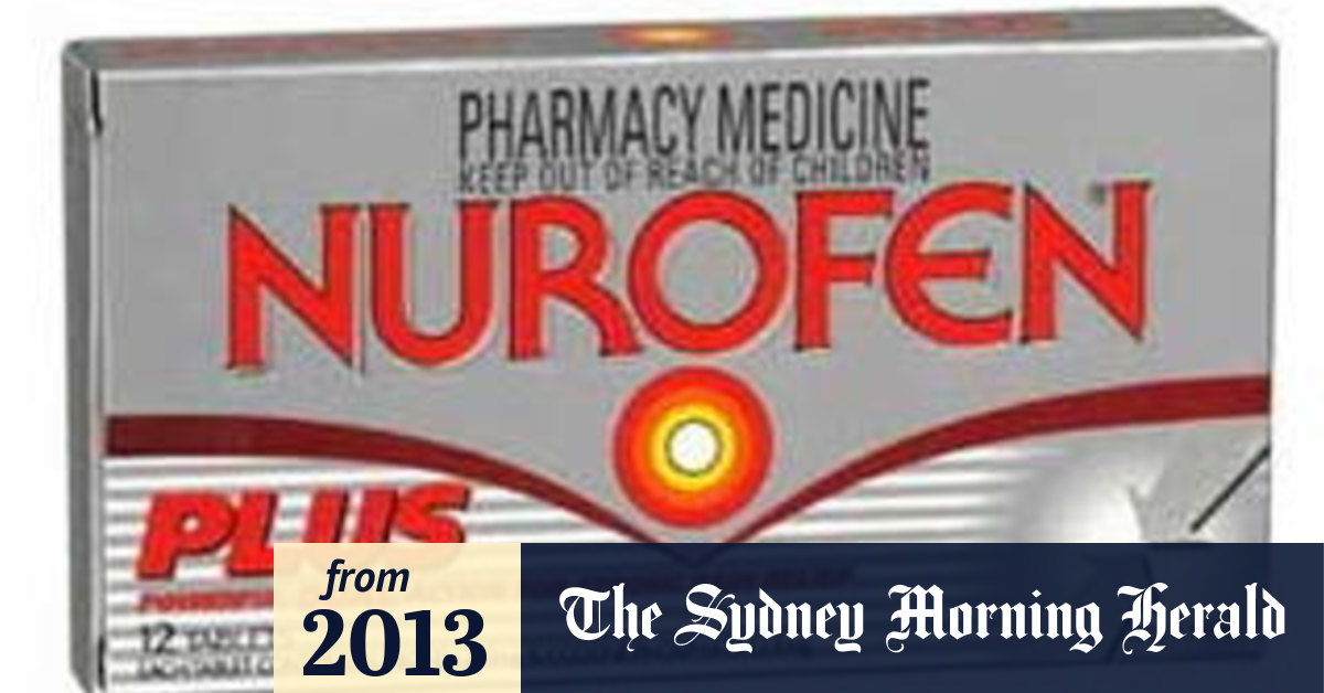 Nurofen to label packets with addiction warning