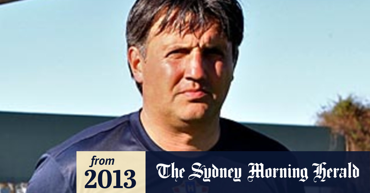 Croatia's Romeo Jozak on a friendly mission in Australia