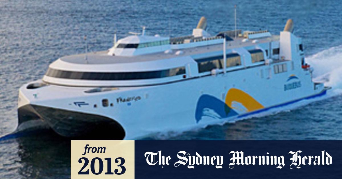 World's 'fastest' passenger vessel built in Hobart