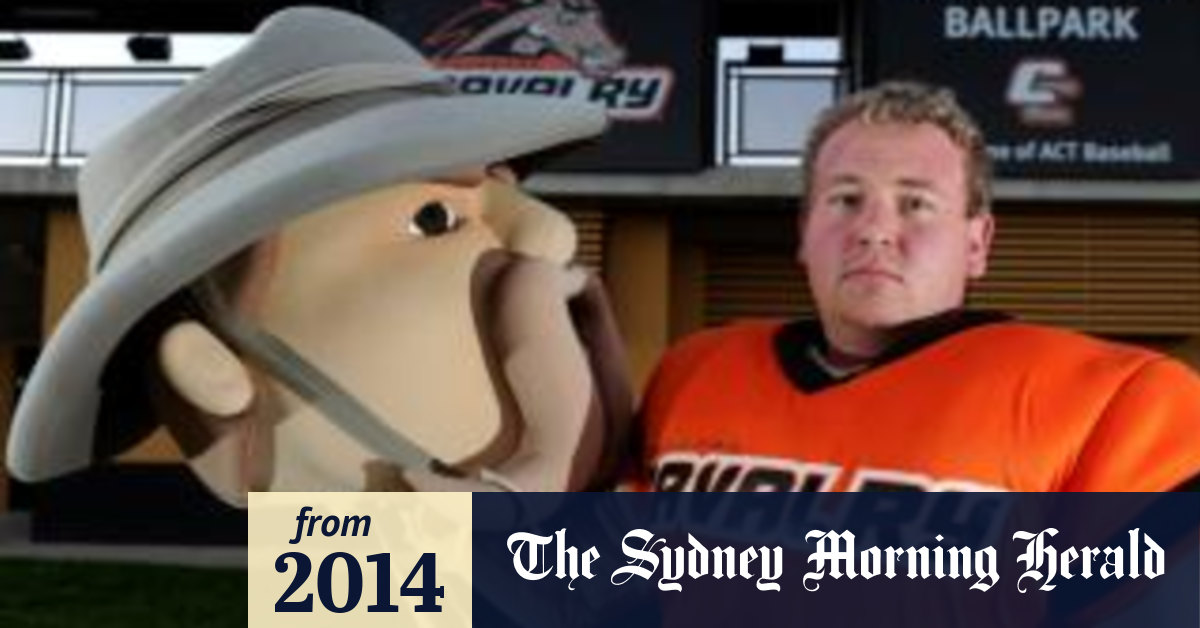 Canberra Cavalry mascot Sarge raising money for Lifeline to thank them ...