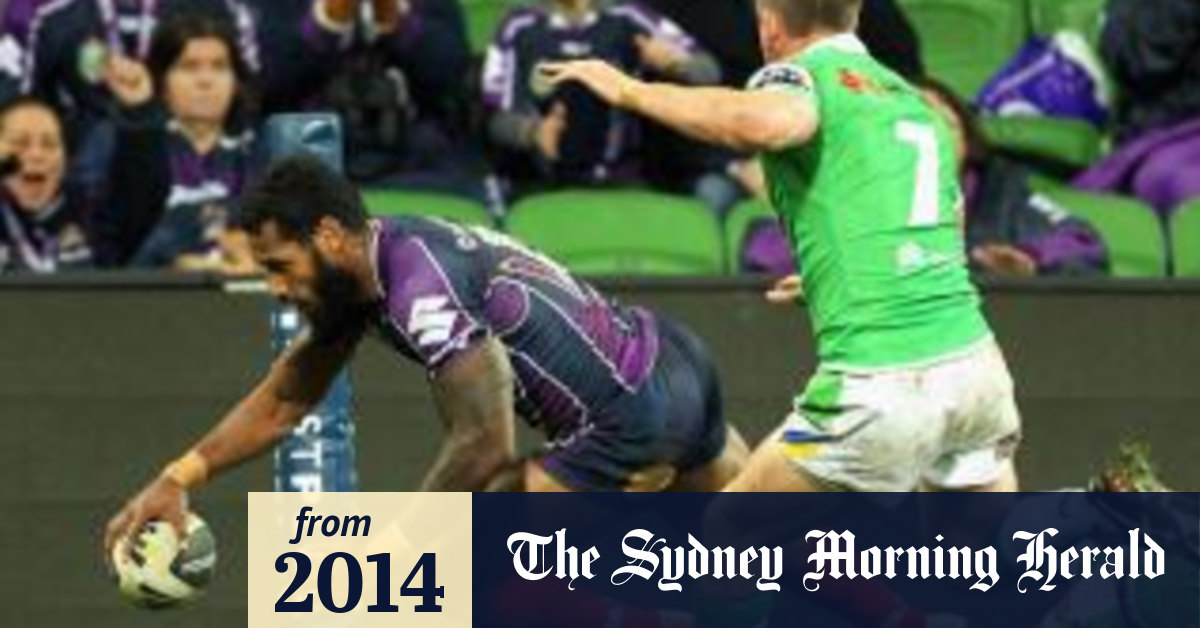 Melbourne Storm's leading try scorer Sisa Waqa off to Canberra