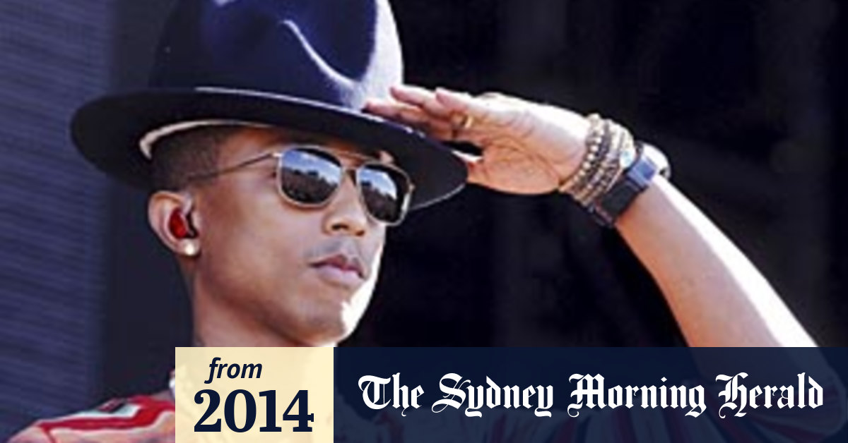 Future Music Festival fans Get Lucky with Pharrell Williams