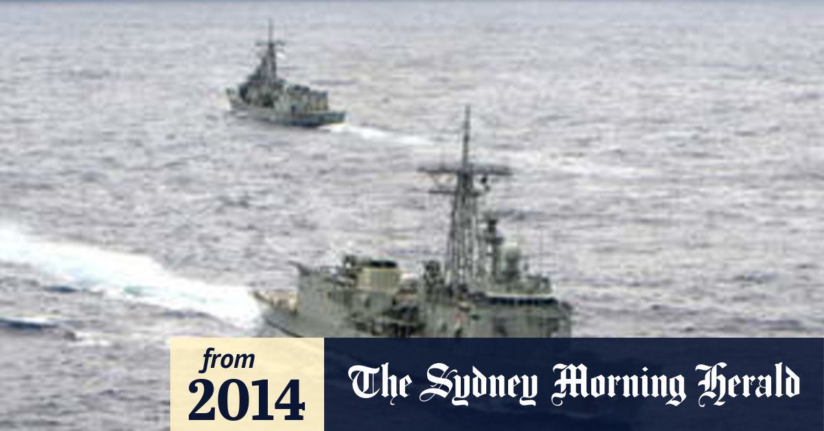 Navy sailors now on 'war footing' to turn back boats