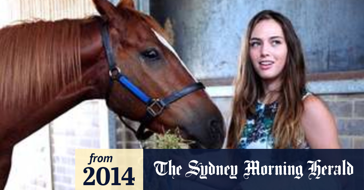 Rising apprentice jockey Kayla Nisbet looks on the bright side