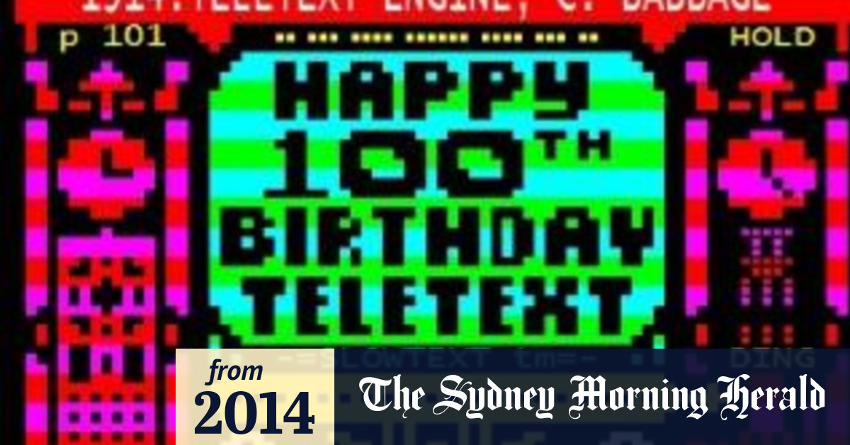 Making art out of Teletext