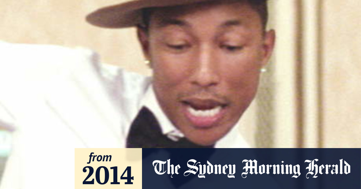 You can't help being attracted to Pharrell Williams' G I R L