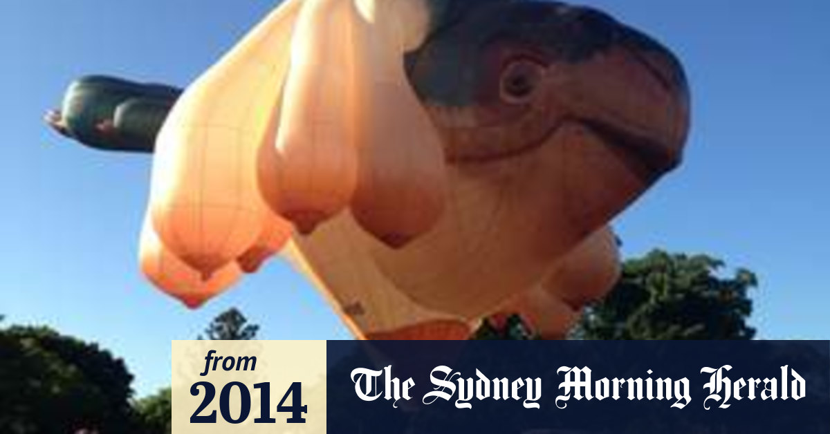 Skywhale a 'nurturing' presence over Brisbane