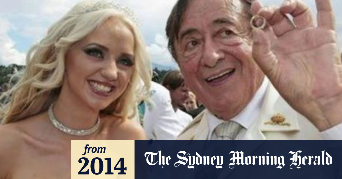 Playboy model Cathy Schmitz weds Austrian billionaire Richard Lugner