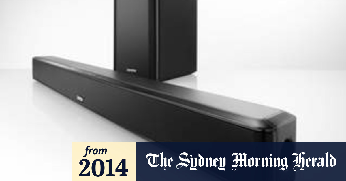 Soundbars a simple way to achieve big, rich sound