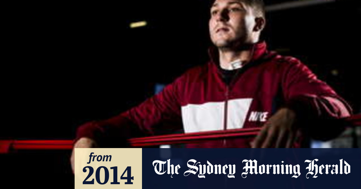 Boxer Abe Archibald wants to wear green and gold