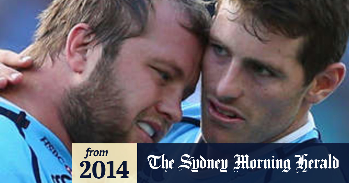 Waratahs prop Benn Robinson up front about forwards battle with ...