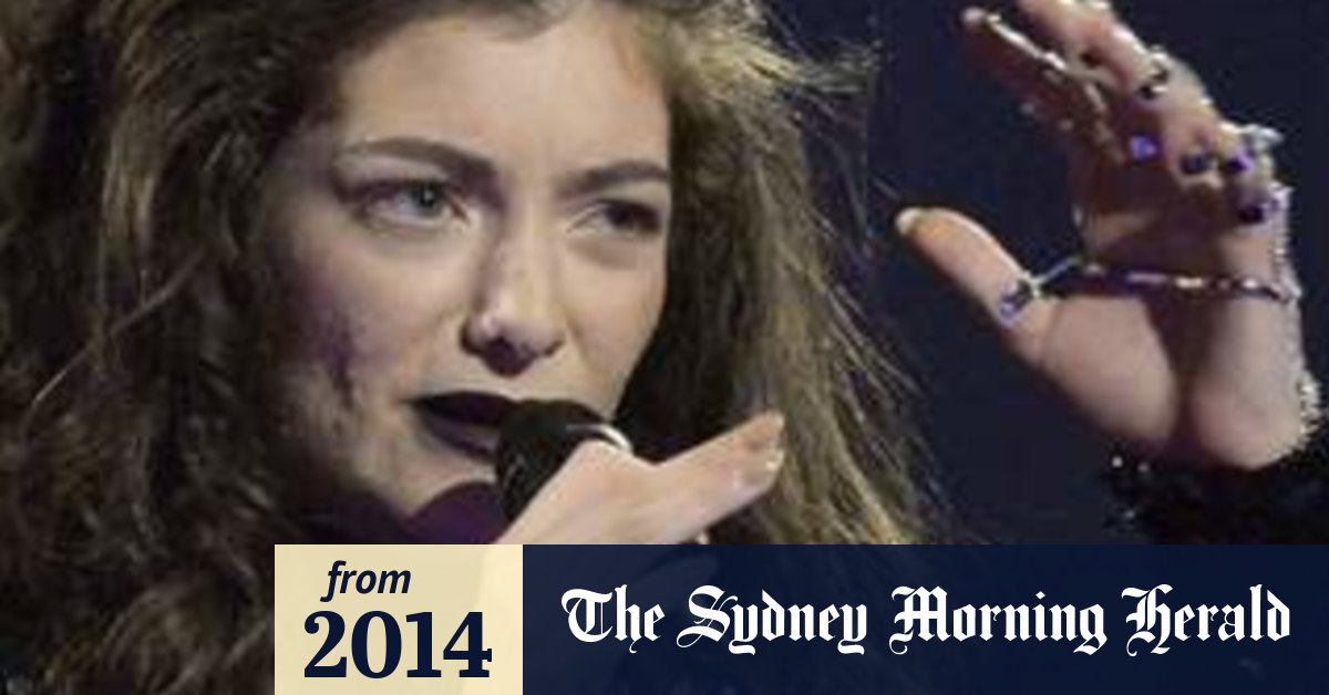 Lorde announces Australian tour