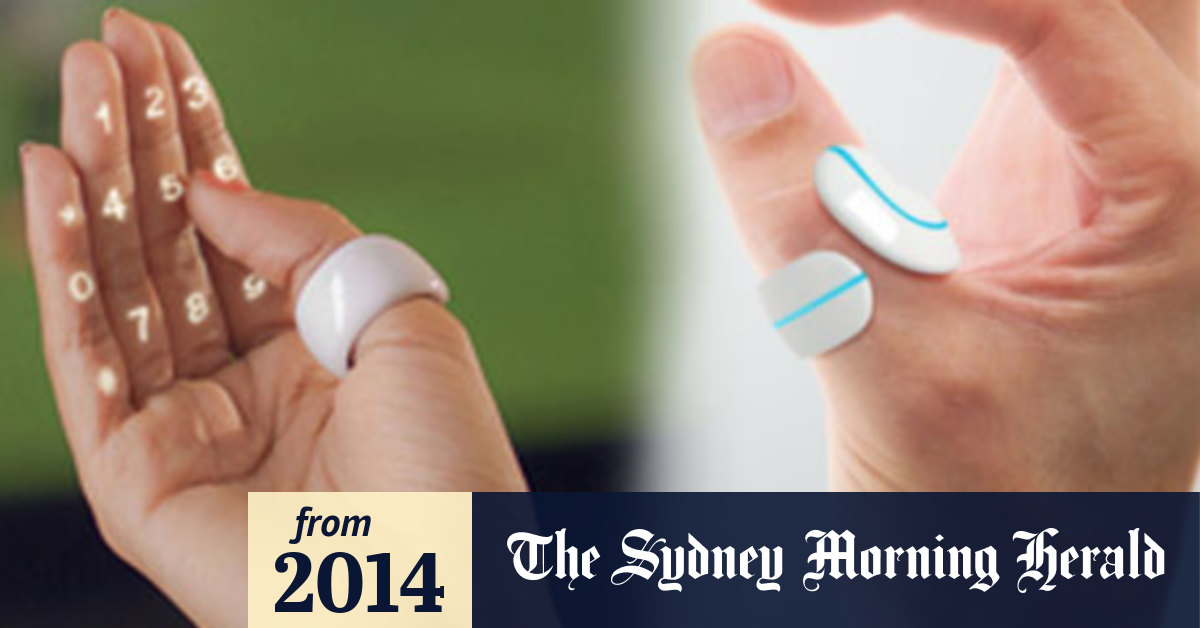 Wearable transmitter turns your palm into a touch interface