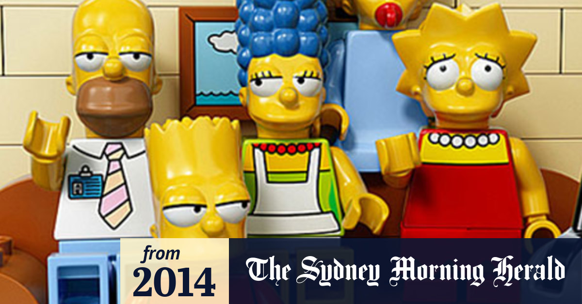 Is this too weird? The Simpsons will transform into Lego pieces in ...