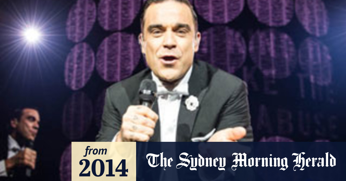 Robbie Williams opens Australian tour at Perth Arena