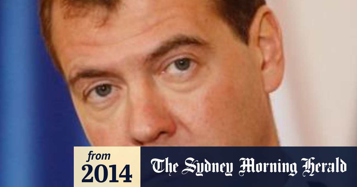 Dmitry Medvedev calls on Tony Abbott to tone down comments after threat ...