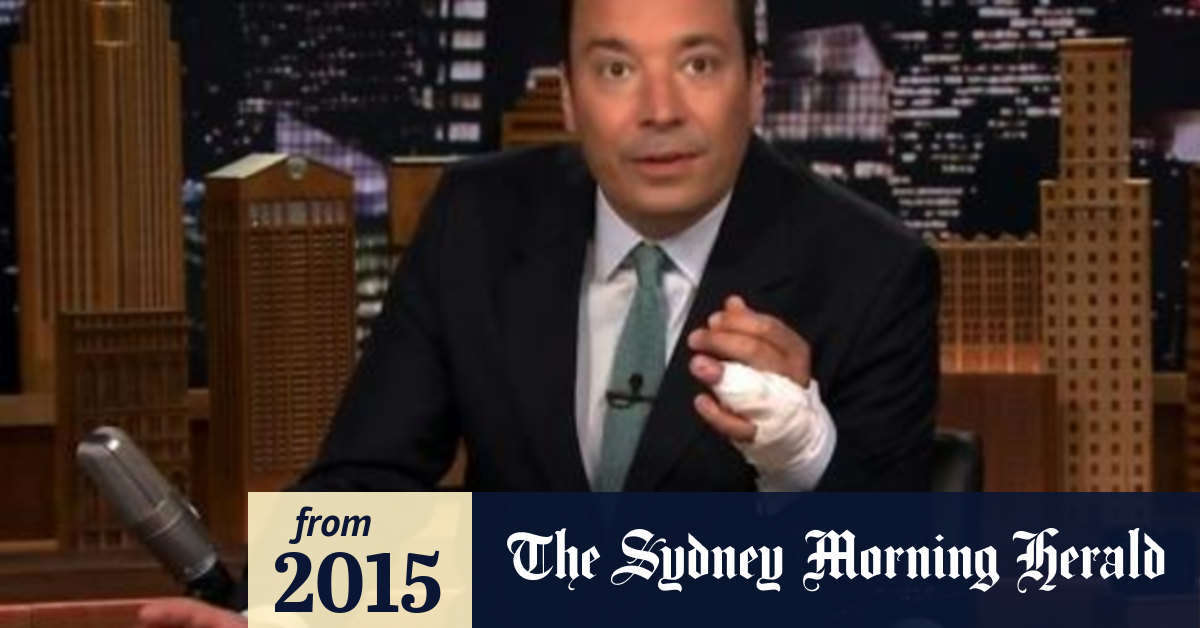 Jimmy Fallon reveals nearly losing a finger in ring avulsion injury