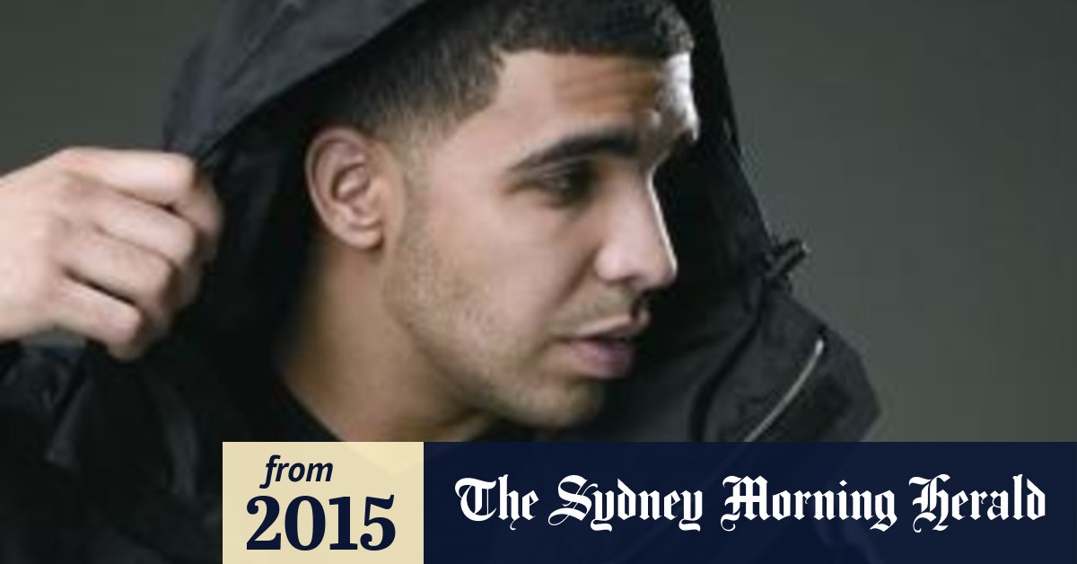 Rapper Drake sings Tuesday, on a Tuesday, at Perth Arena