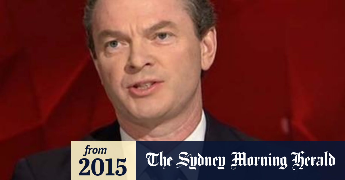 Q&A panel member likens Christopher Pyne to an alien from another galaxy