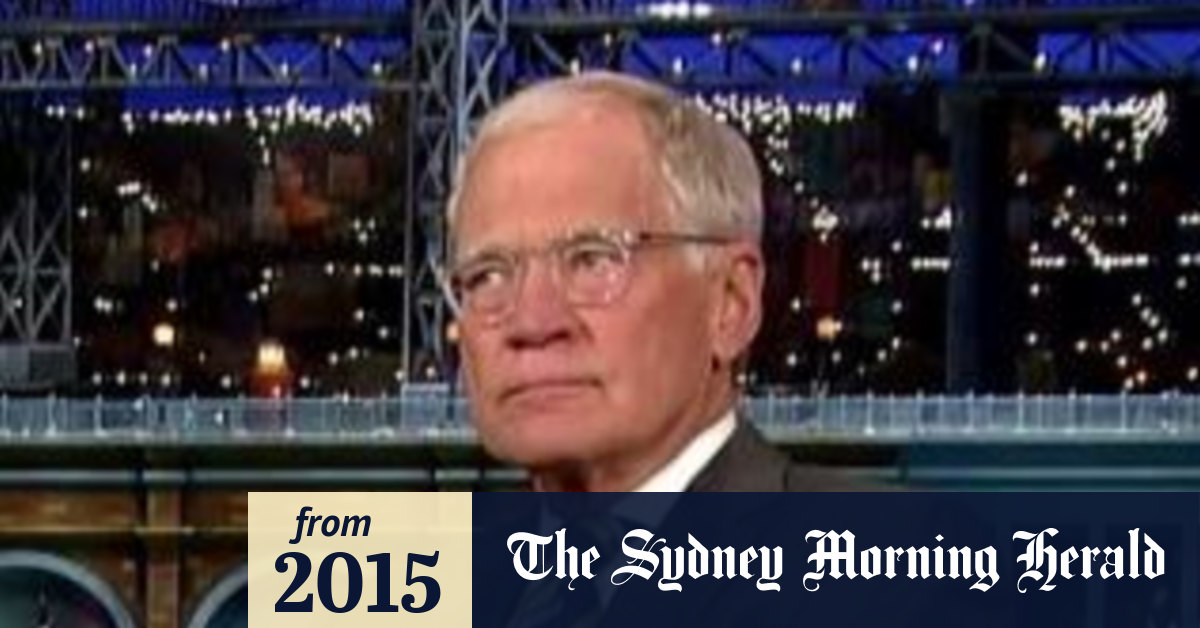 David Letterman assesses his legacy as host of The Late Show