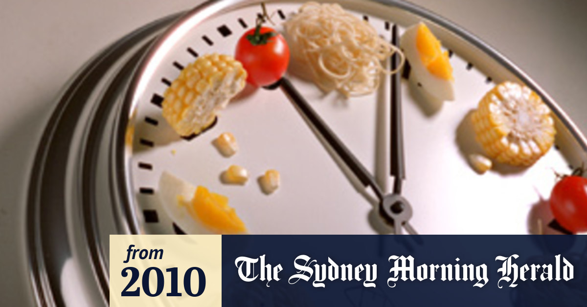Why eating times matter