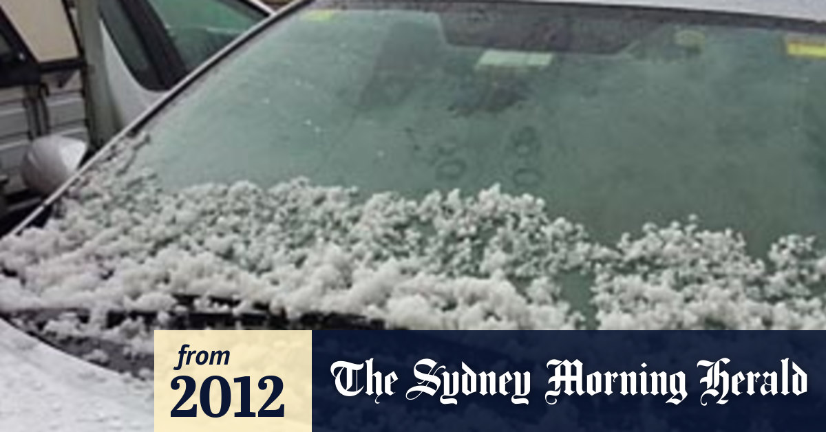 Hail warning: Storms to hit large area across NSW