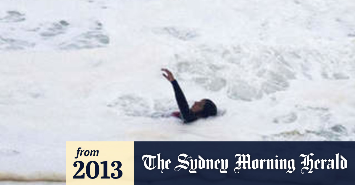 Surfer Maya Gabeira's close call with 'a giant wave'