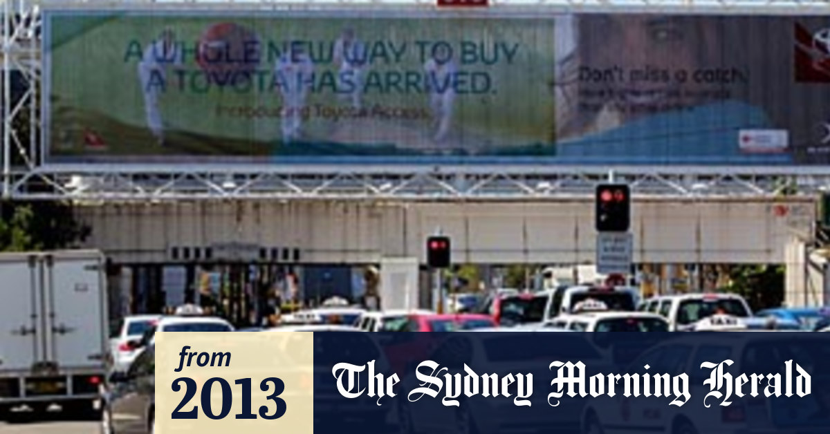 Digital roadside billboards with multiple ads on way